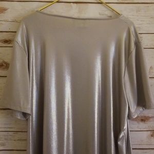N Touch | Tops | N Touch Shimmering Popover | Poshmark